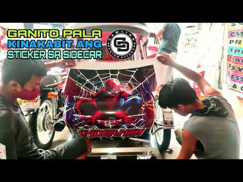 Paano Kinakabit Ang Sticker sa mga Sidecar? Camlink Design Stickers ng ...