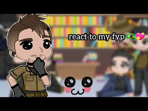 call of duty react to my fyp 🇧🇷💖 (+Valéria) my au [gacha reaction] gc ...