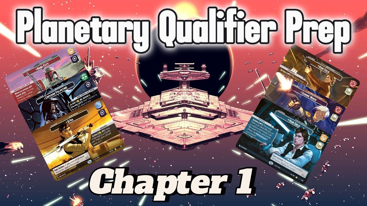 Star Wars Unlimited - Planetary Qualifier Prep - YouTube