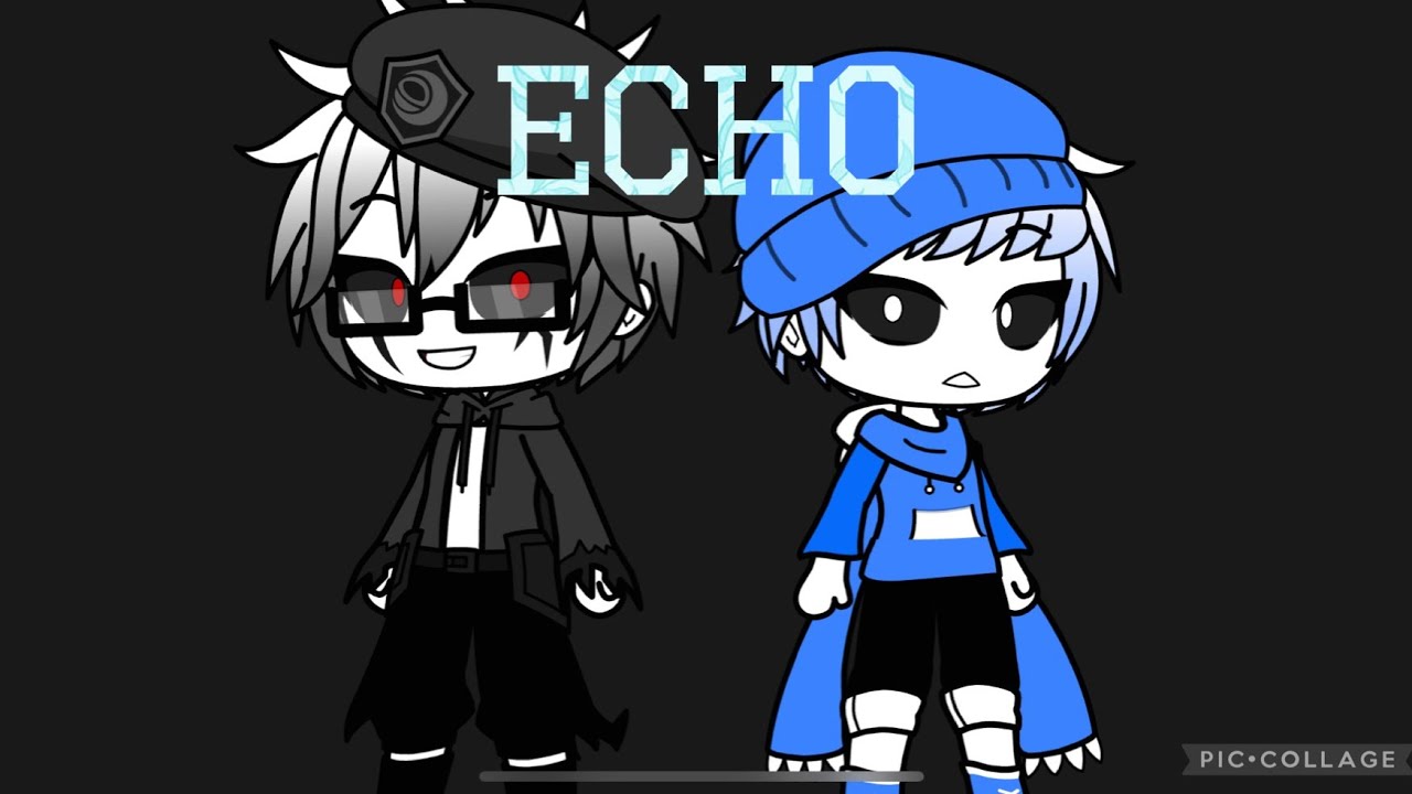 Sans vs w.d gaster.exe (echo undertale x gacha club - YouTube