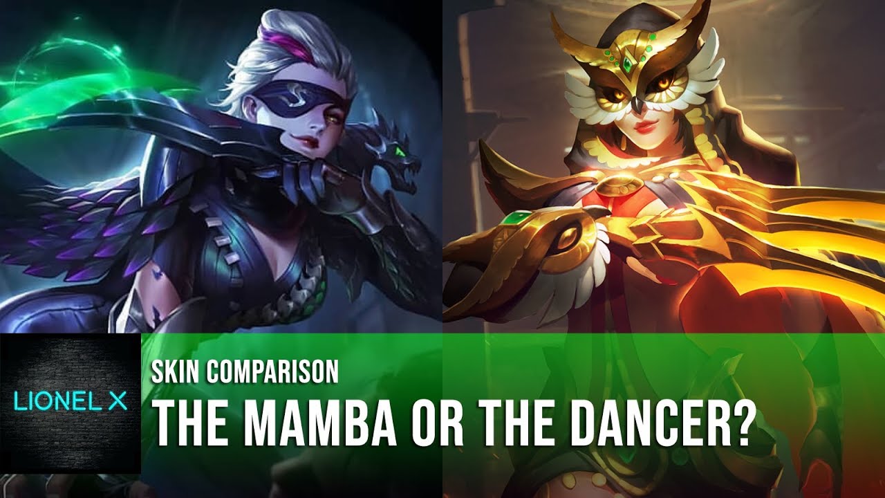 Natalia Skins Comparison | Deadly Mamba VS Phantom Dancer | Mobile ...