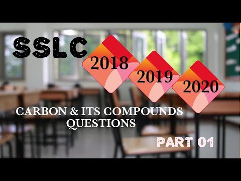 SSLC | PUBLIC AND PREPARATORY EXAMINATION CHEMISTRY QUESTIONS | 2018 ...