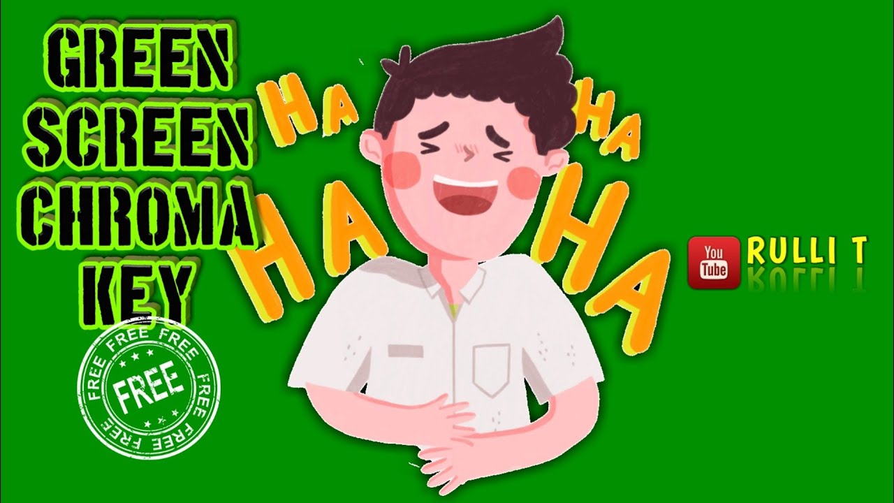Green Screen HD - LAUGH, LAUGHING, LOL, HAHA animation 🔊 sound - YouTube
