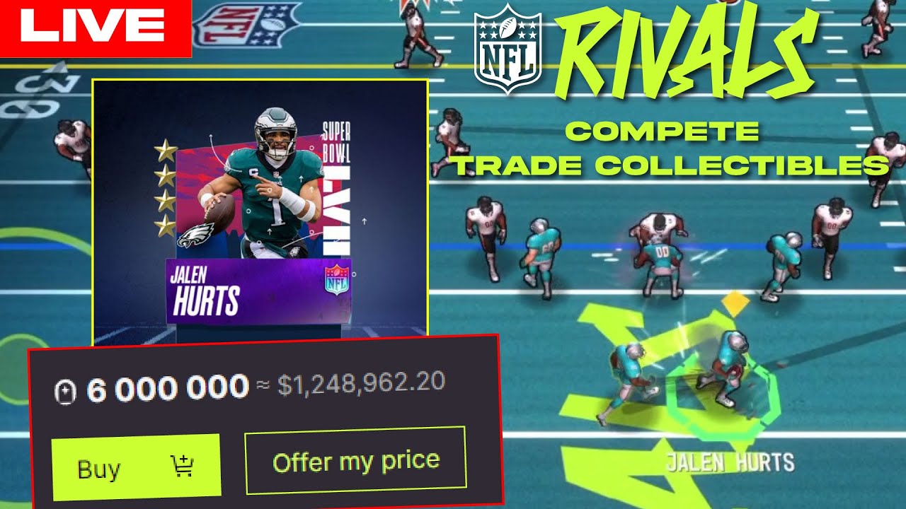BEST MOBILE FOOTBALL NFL GAME! COMPETE, TRADE AND COLLECT! NFL RIVALS ...
