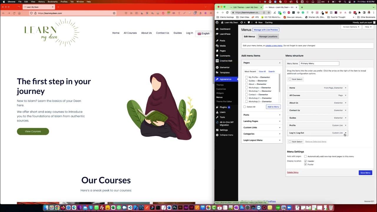 Redirect to LearnPress Profile Page After Login - YouTube
