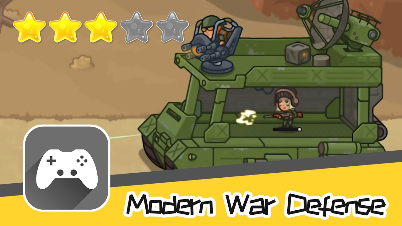 Modern War Defense Walkthrough Recommend index three stars - YouTube
