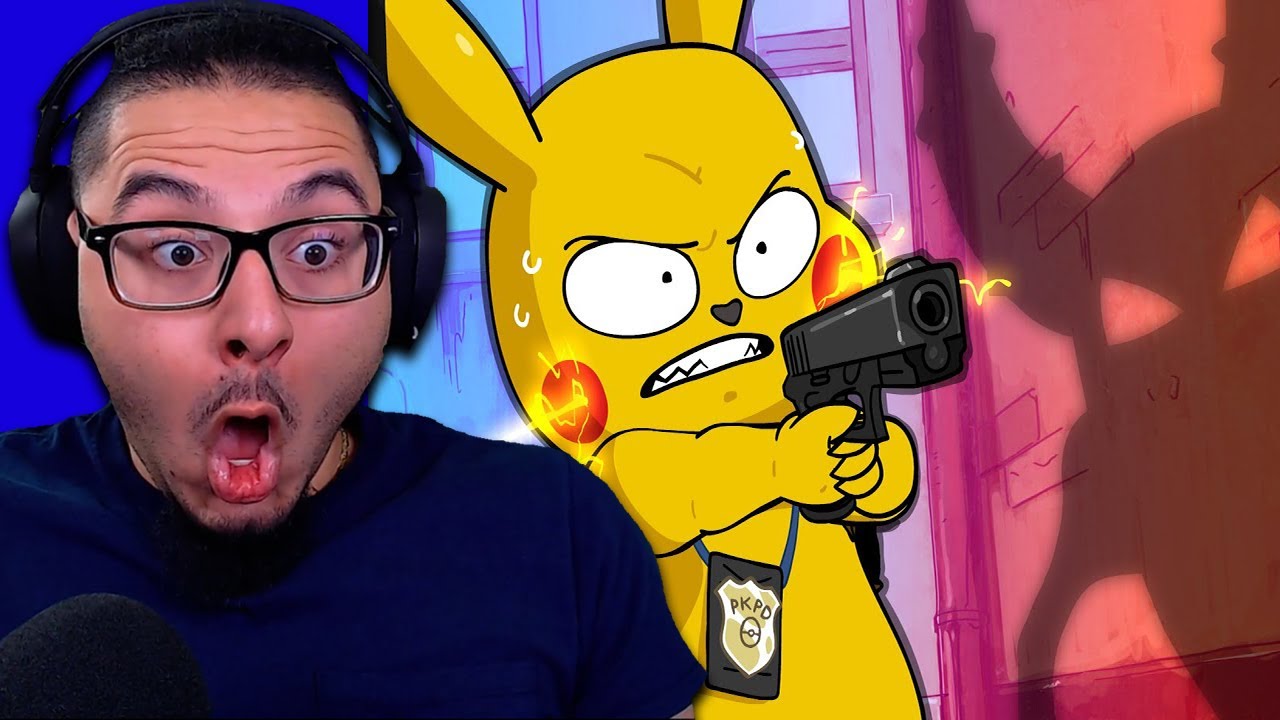 Flashgitz - Detective Pikachu cleans up the hood | REACTION - YouTube