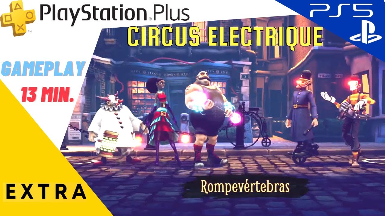 Magia Digital: Experimenta el Gameplay Fascinante de Circus Electrique en PS5. - YouTube