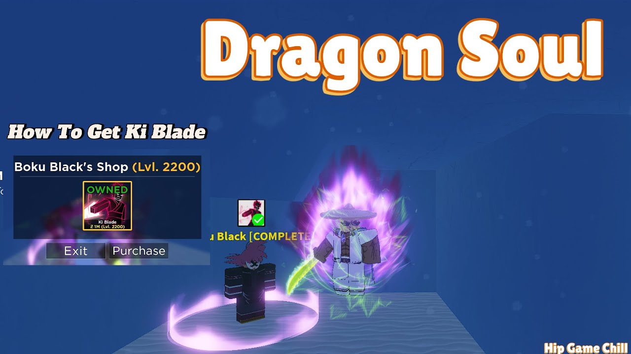 Dragon Soul #2 Cách Nhận Được Ki Blade Black Goku - How To Get Ki Blade ...