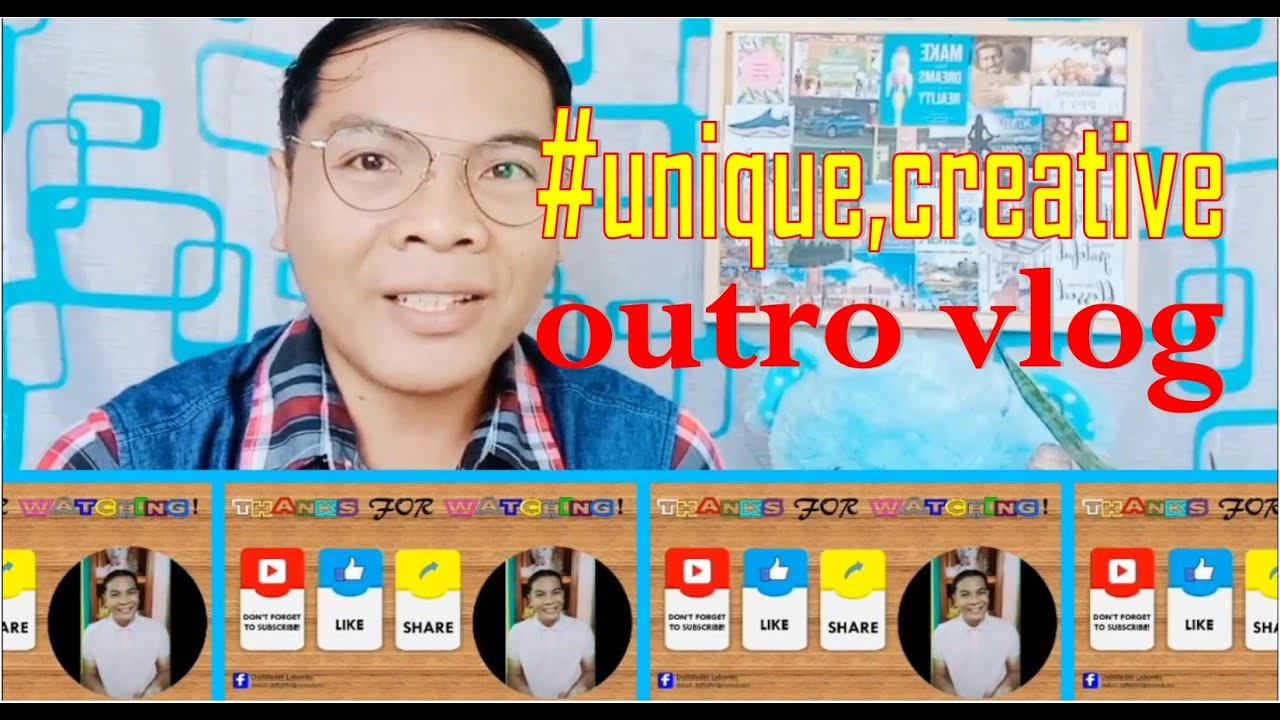 HOW TO MAKE VLOG OUTRO EASY TUTORIAL - YouTube