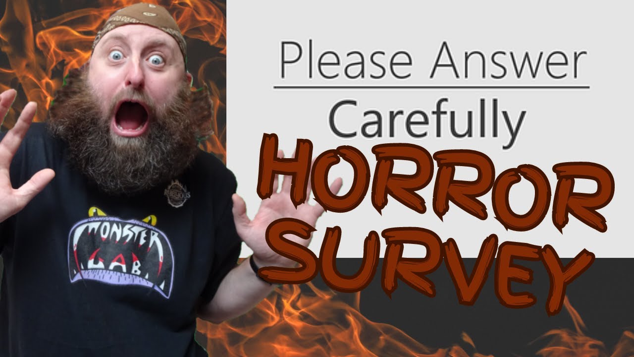 Please Answer Carefully [CREEPY HORROR SURVEY] - YouTube