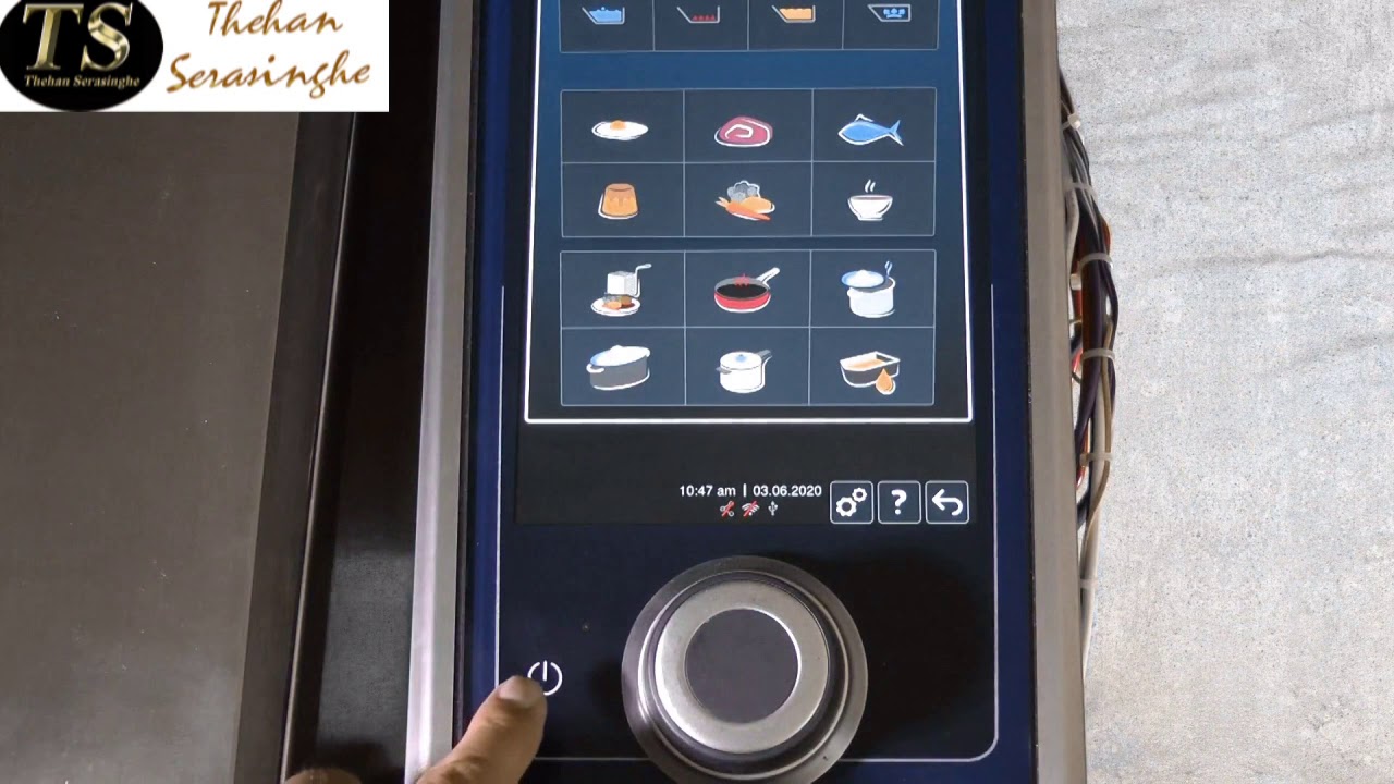 Vario Cooking Center how to updates software Rational - YouTube
