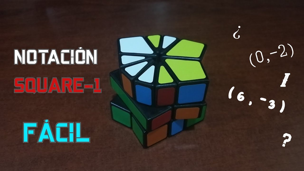 Notación Oficial COMPLETA del Square-1 FÁCIL - YouTube