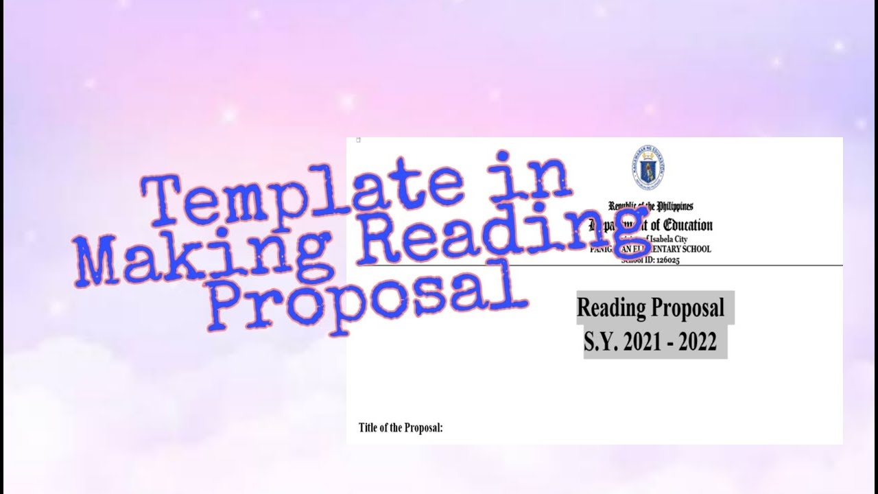 How to Make Reading Proposal I Teacher Anj - YouTube