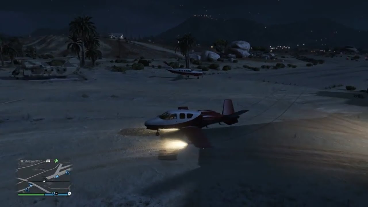 GTA V Online - Vestra In First Person (Plane) PS4 - YouTube