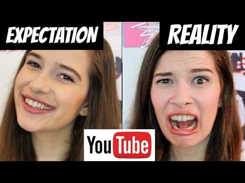 STARTING A YOUTUBE CHANNEL | Expectation VS. Reality - YouTube