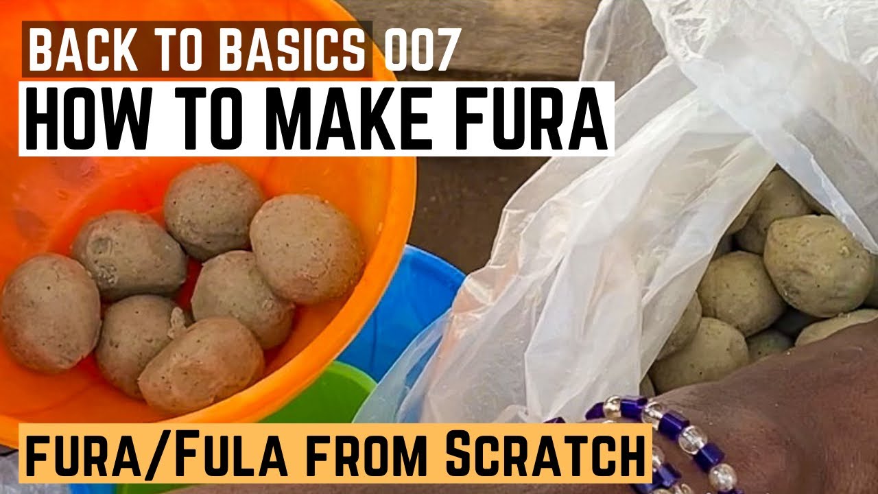 How to Make Fura from Scratch | Fula/Fura Making by a Fulani | Millet ...