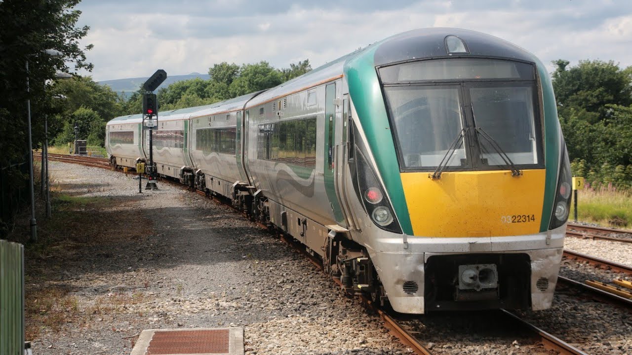 Trains @Sligo(Macdiarmada) Rail Station - 2nd August 2019 - YouTube