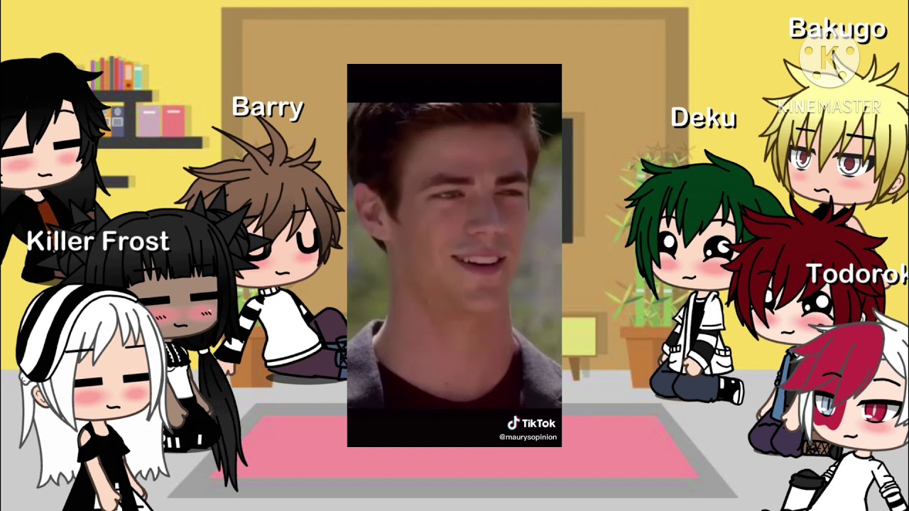 MHA and The Flash characters react to Tik Toks - YouTube