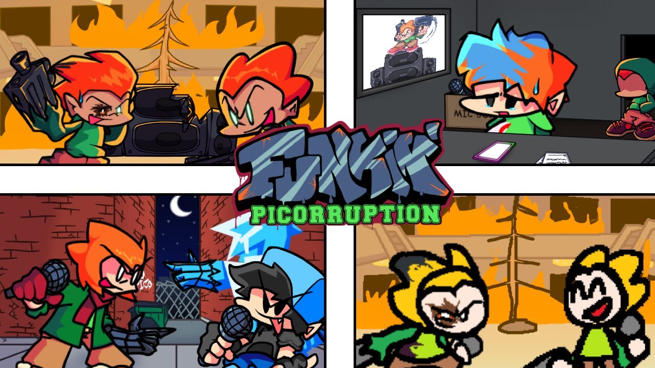 Friday Night Funkin' PICORRUPTION DEMO | VS Pico (FNF Mod/FNF ...