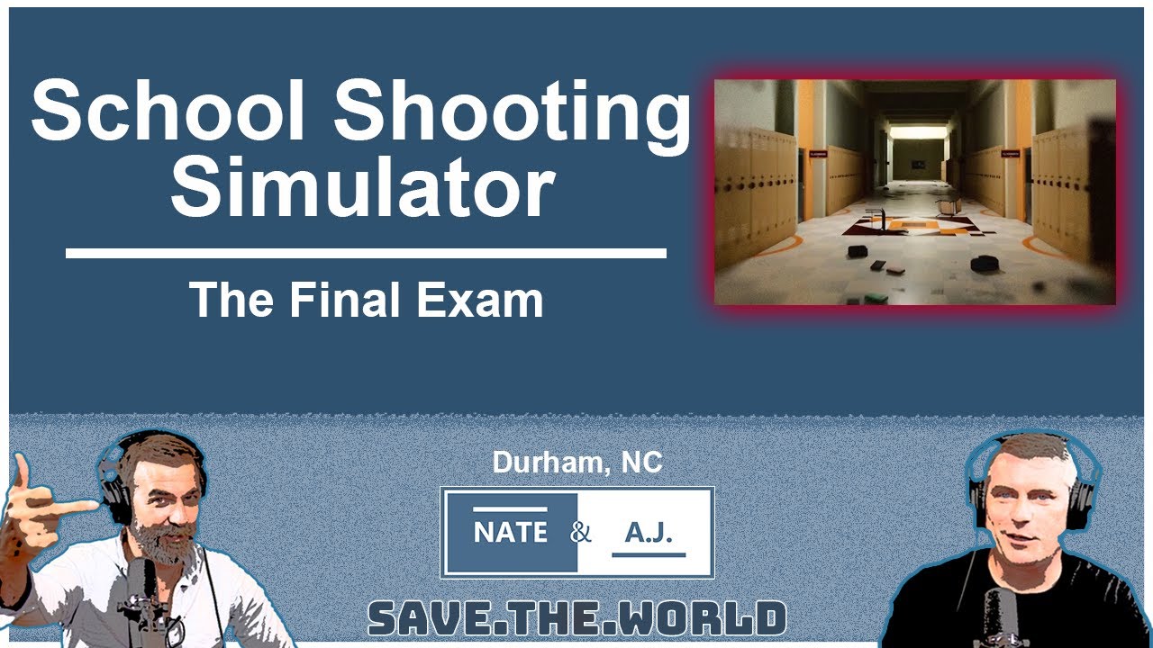 School Shooting Video Game Made By Parents - The Final Exam - YouTube