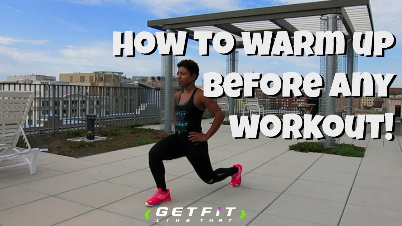 How to Warm Up Before Any Workout! - YouTube