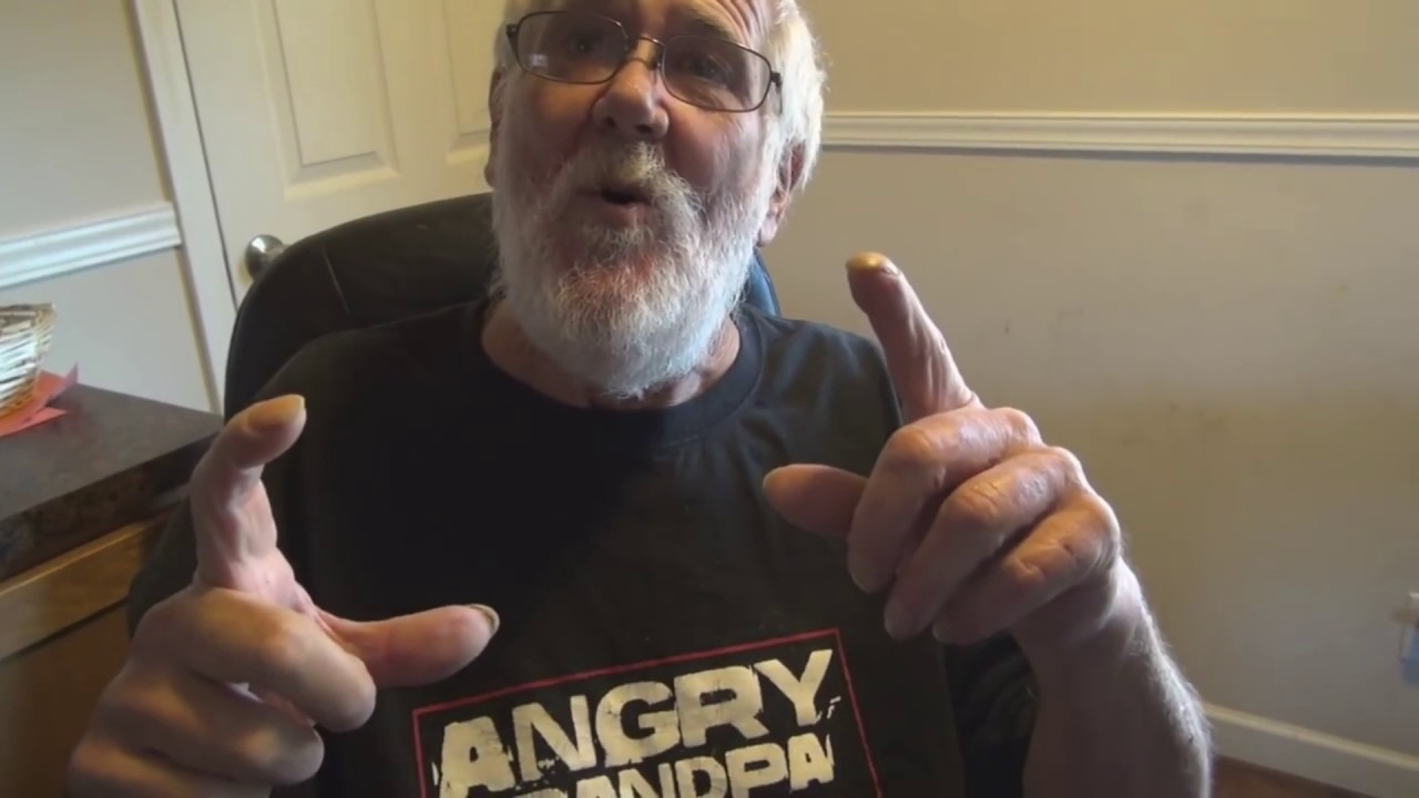KID TELLS ANGRY GRANDPA TO SHUT UP !! - YouTube