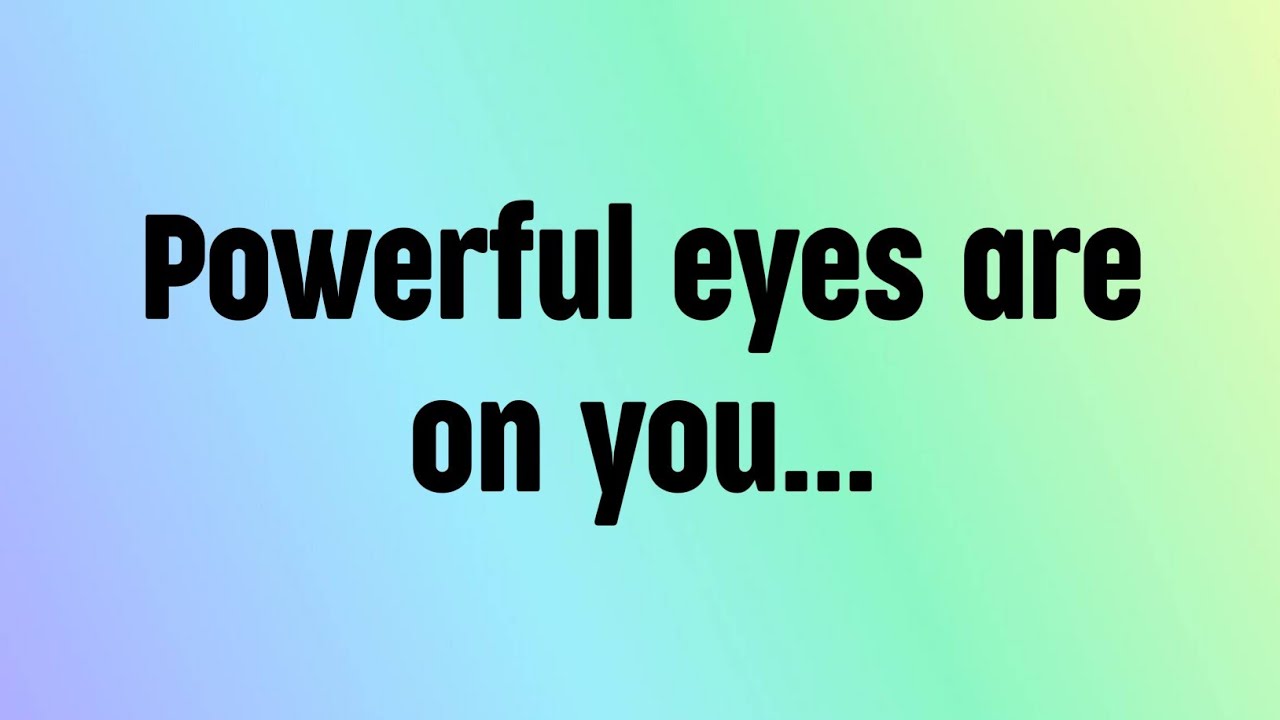 💸Powerful eyes are on you... - YouTube