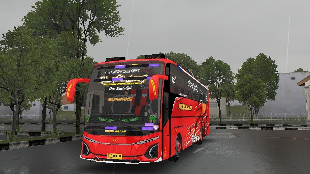 bus pariwisata pecel balap jb5 single glas tujuan Gilimanuk Bali || bus ...