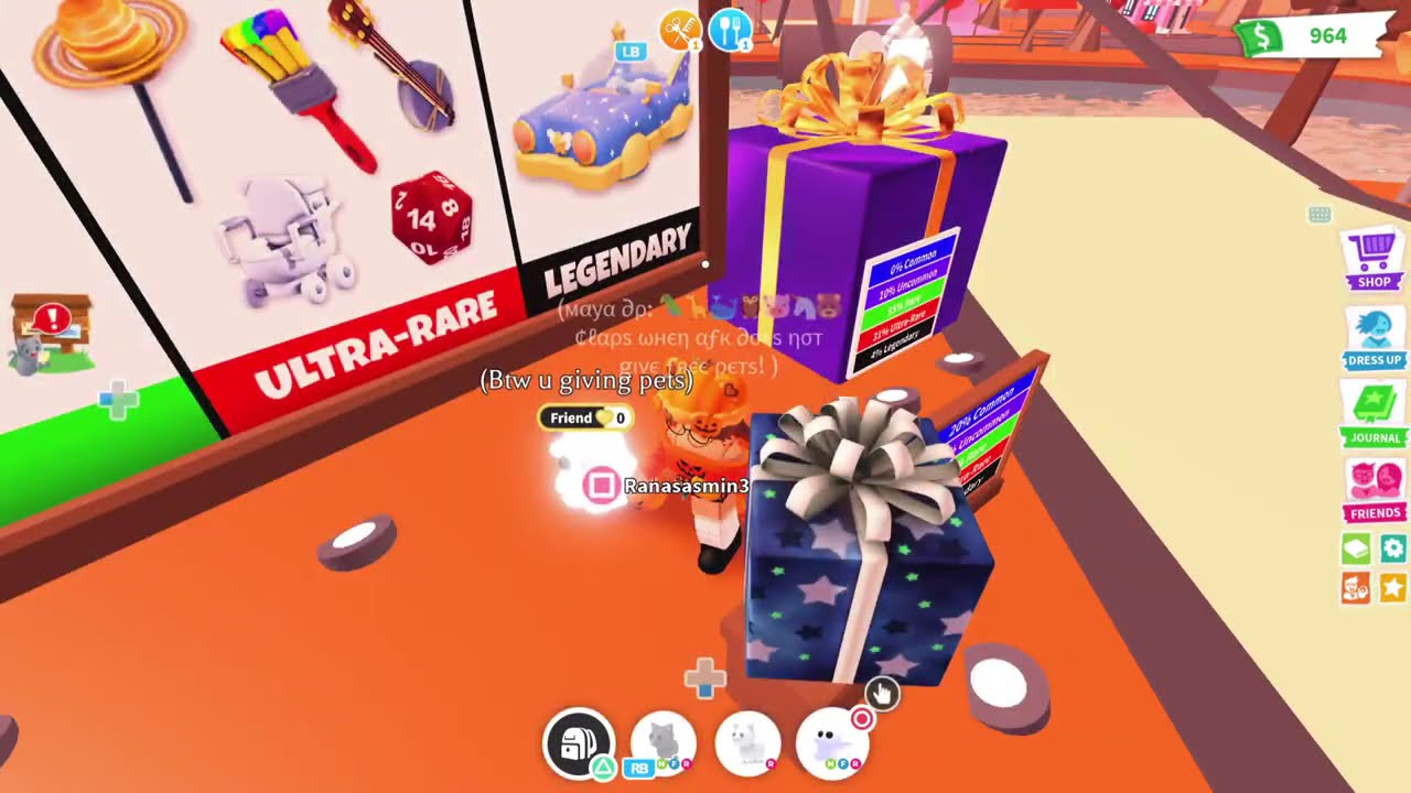 Roblox adopt me inventory tour! - YouTube