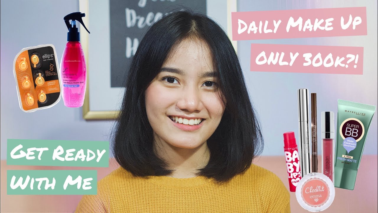 Get Ready With Me | Hair & Daily Make Up | Jesica Ceren - YouTube