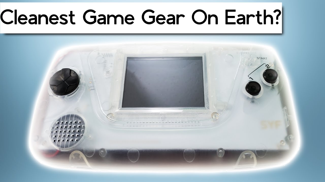 Let's Build a Brand New Game Gear - YouTube