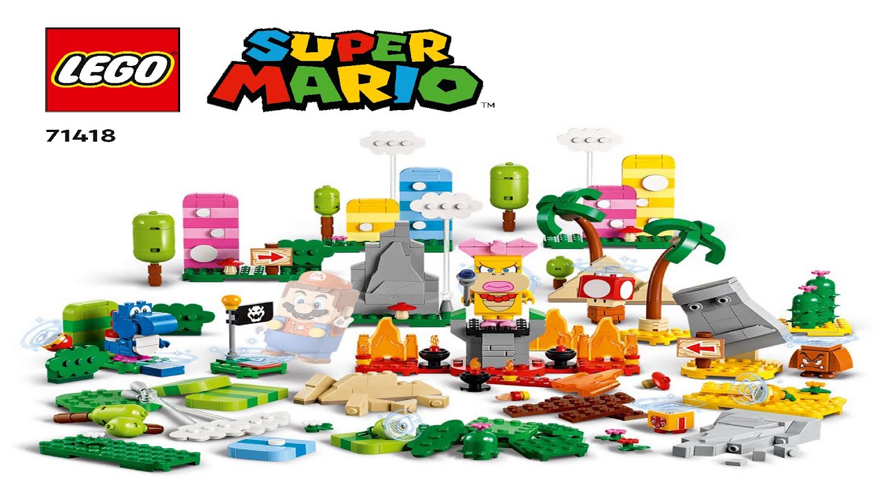 LEGO instructions - Super Mario - 71418 - Creativity Toolbox - YouTube