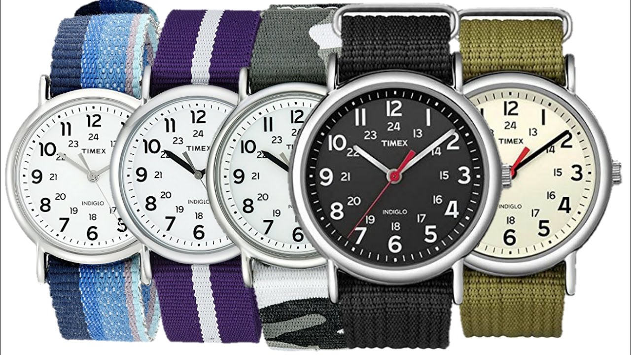 Timex Watches Weekender Collection - YouTube