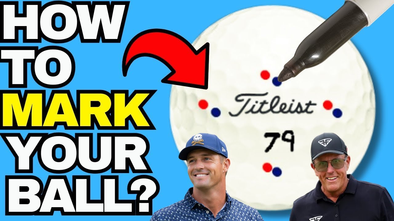 How to Mark Your Golf Ball Like the Pros (Does It Help You Play Better ...