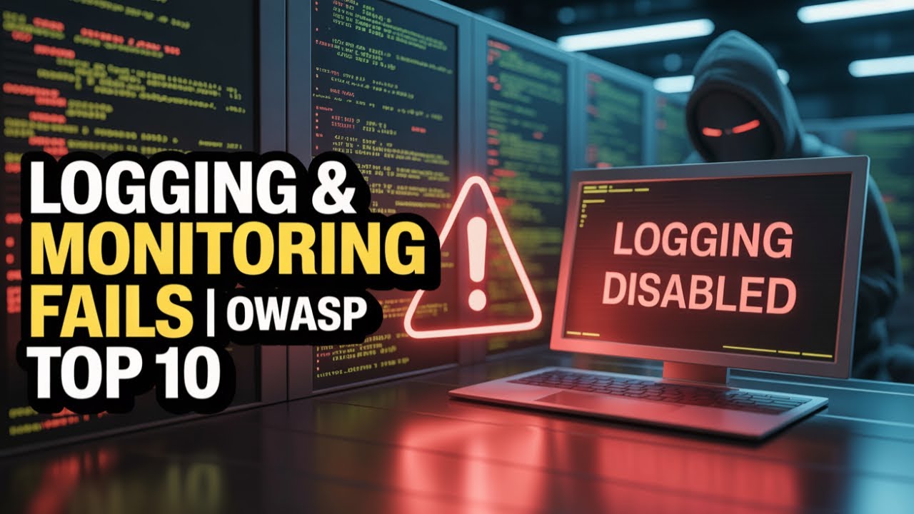 Security Logging & Monitoring Failures | OWASP Top 10 Explained with ...