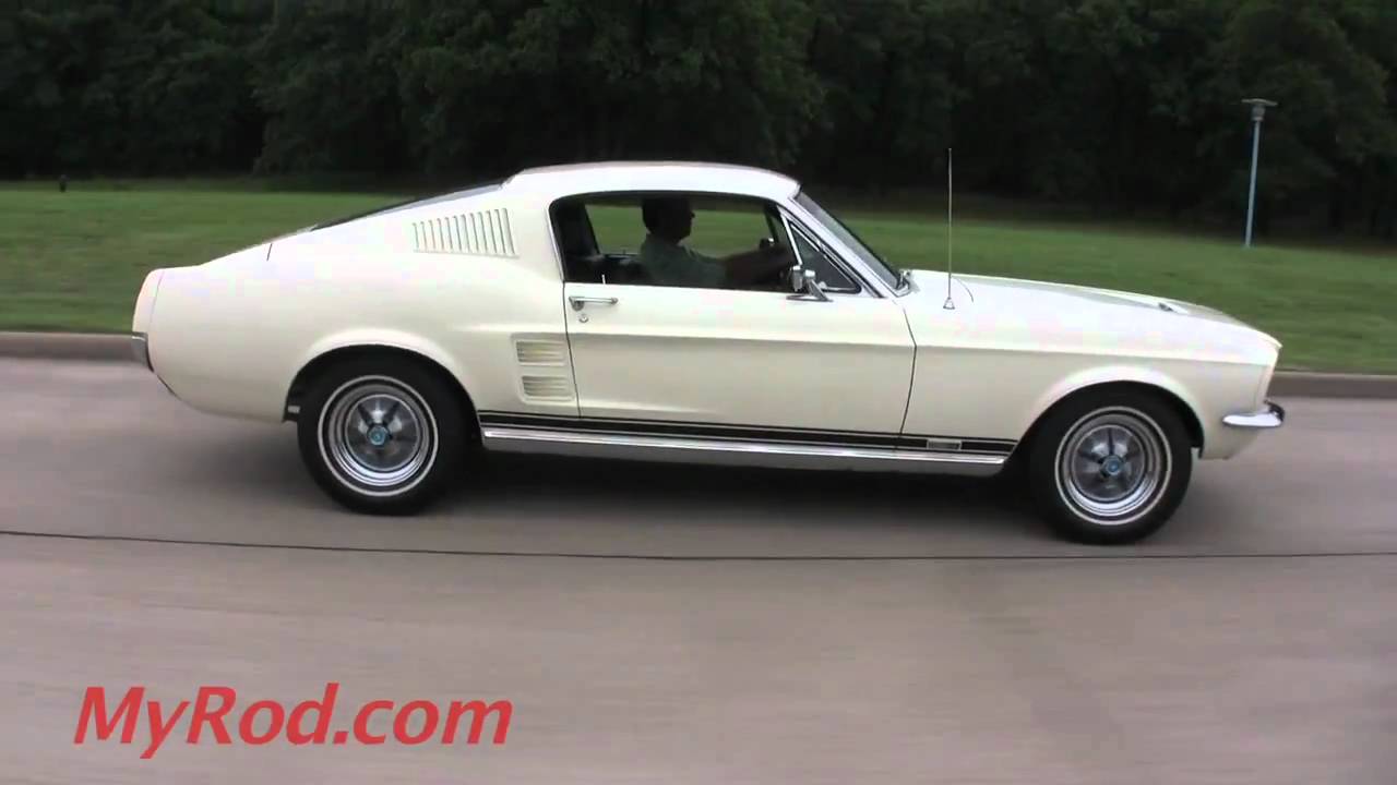 1967 Mustang Fastback GT 390 S code (video 2) - YouTube