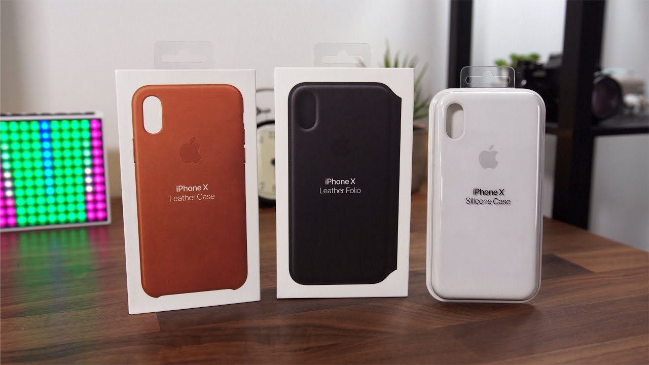 Hands On: Apple iPhone X Case Lineup - YouTube