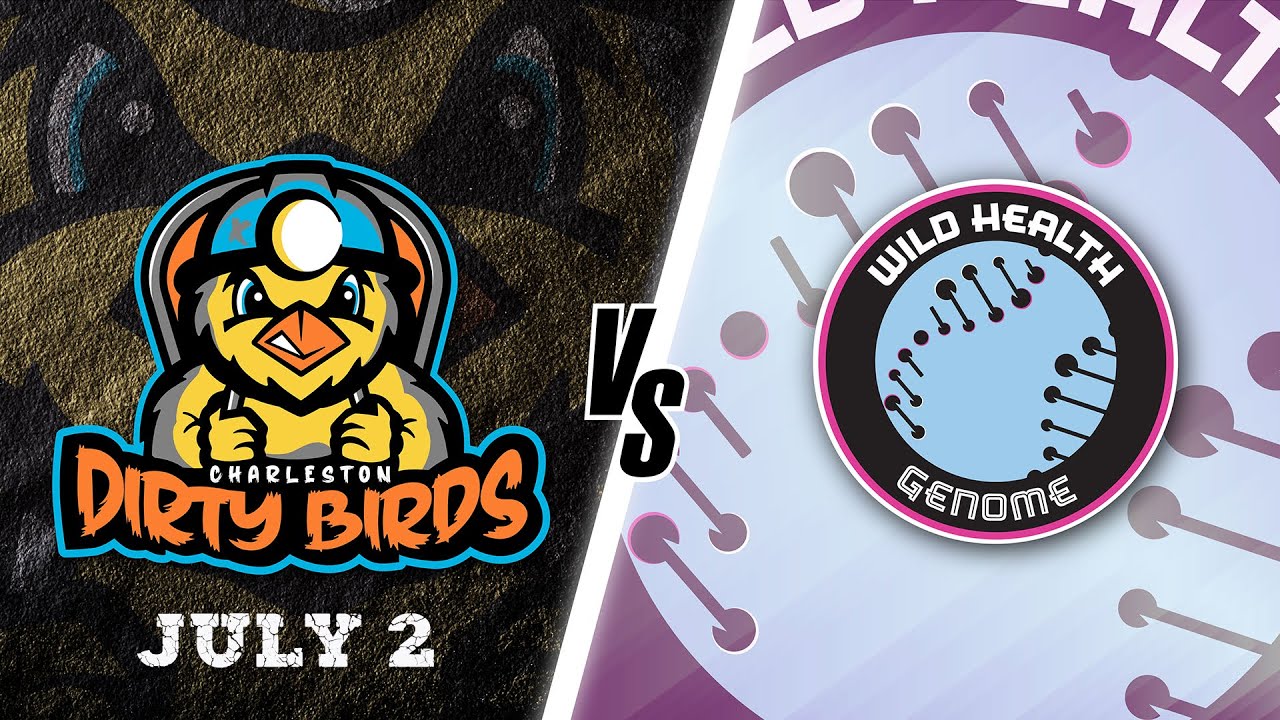 Charleston Dirty Birds vs Wild Health Genomes | July 2, 2022 - YouTube