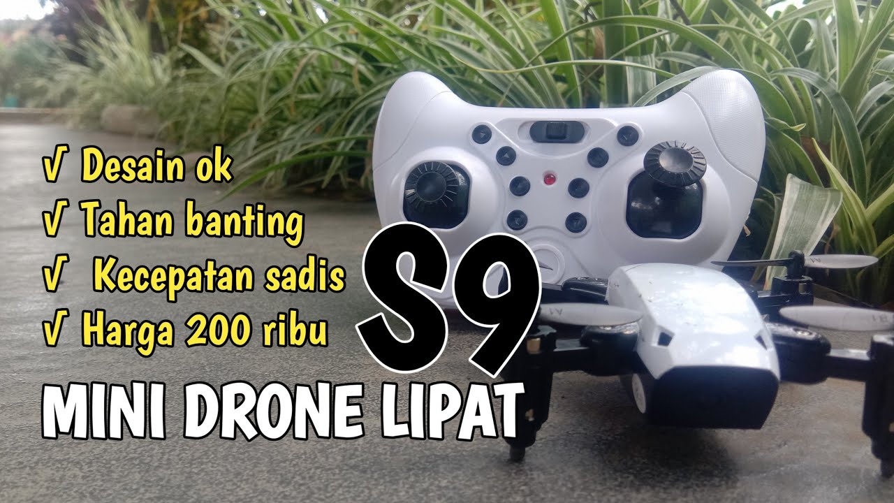 Drone S9 mini drone dengan high speed - YouTube