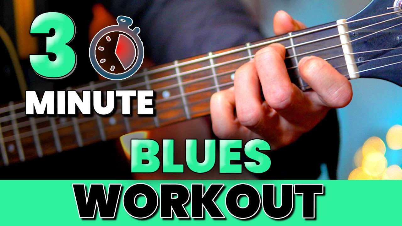 The Super Fun 3-Minute BLUES Workout 🎸 - YouTube