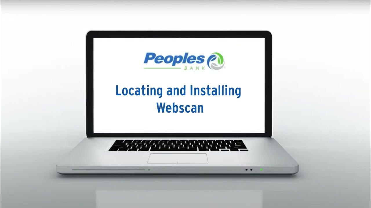 Locating and Installing Webscan | Remote Deposit Capture - YouTube