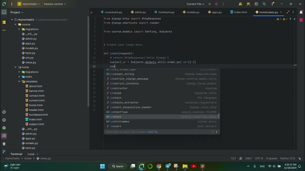 Django Basics (4) - YouTube
