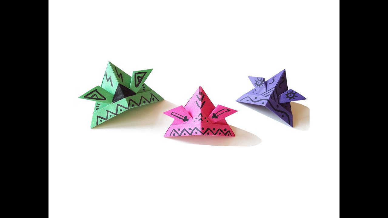 How to make a paper Viking helmet? - YouTube