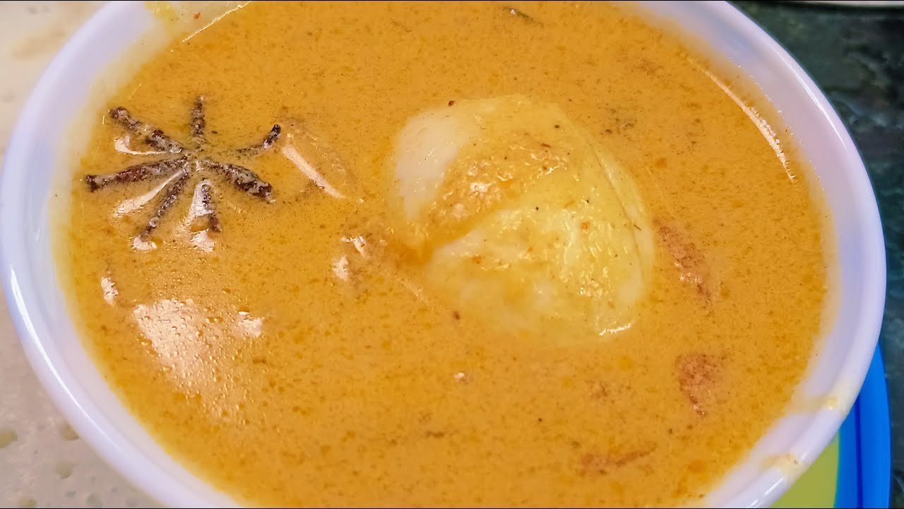 முட்டை குருமா|Egg curry for Appam, Idiyappam |Egg kurma in tamil| Side ...