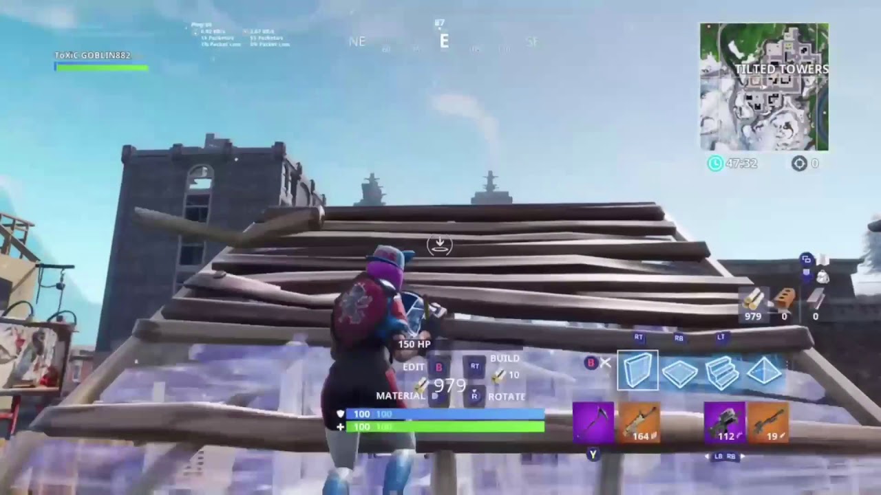 How to do ramp wall floor in fortnite - YouTube