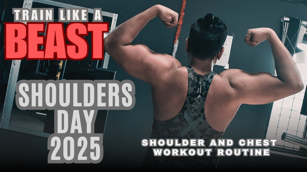 GET ROCK HARD Shoulders in 2025 | SHOULDERS & CHEST like BOULDERS ...
