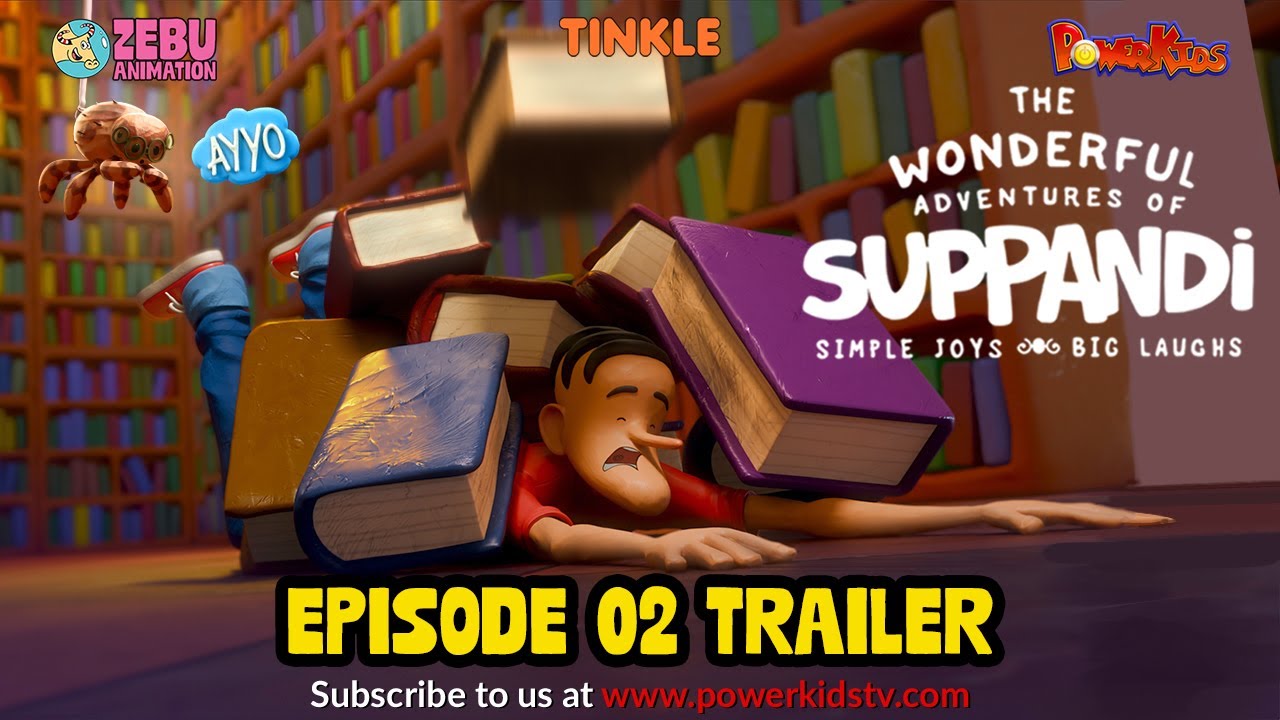 The Wonderful Adventures Of SUPPANDI | EPISODE 2 TRAILER | Cartoon ...