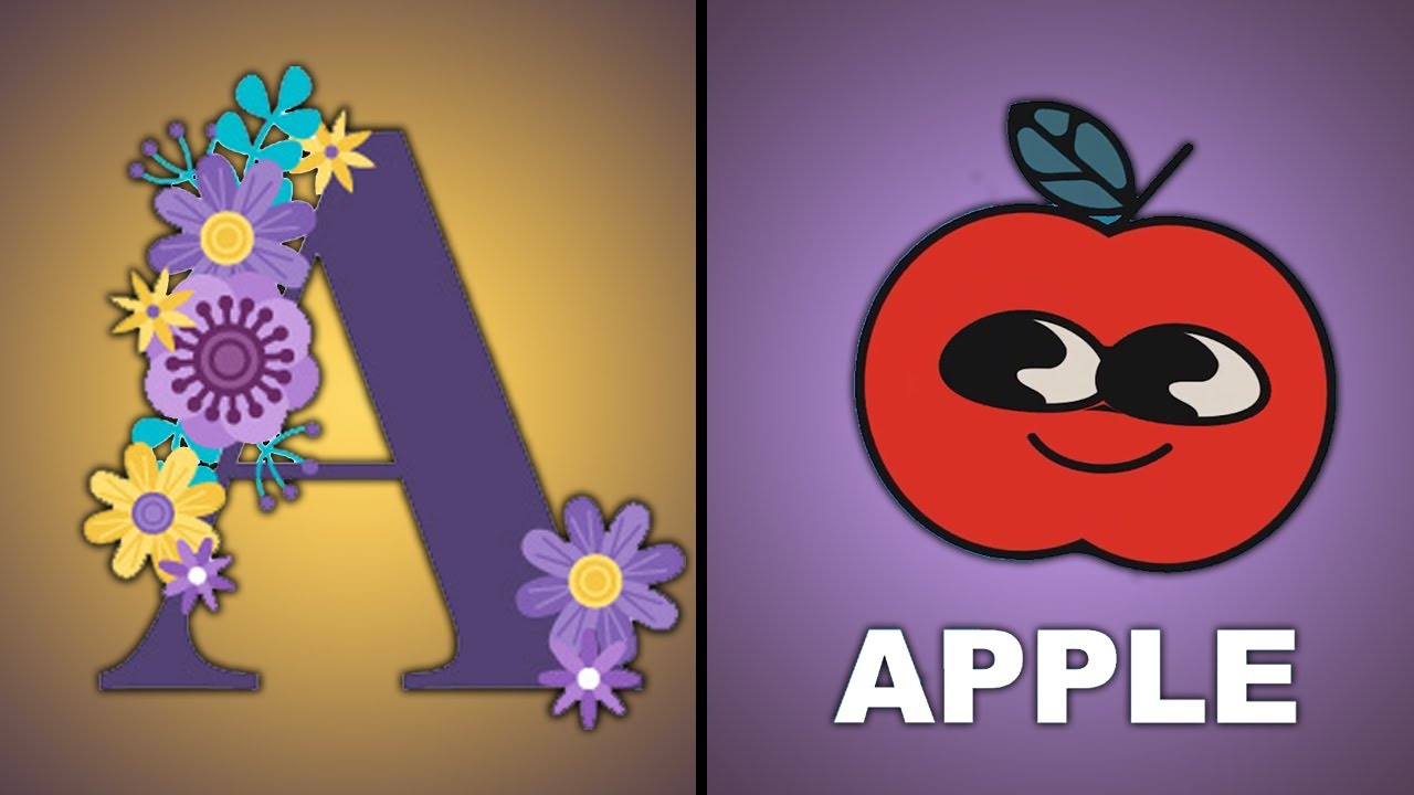 A For Apple Song For Kids | Phonics Song Version 37 | A For Apple ...
