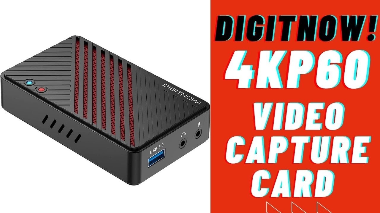 DIGITNOW! 4Kp60 HDMI Video Capture Card | UNBOXING - YouTube